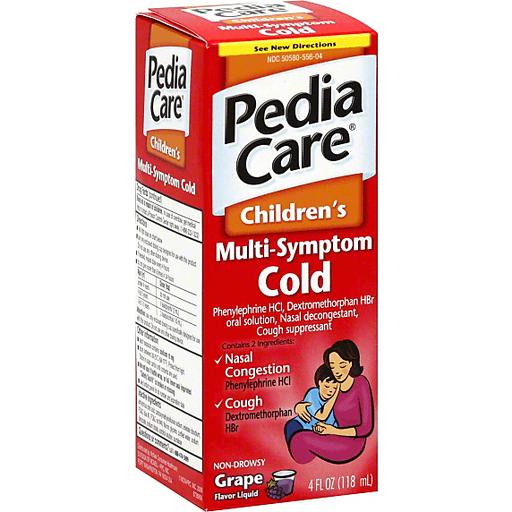 PediaCare Children's Fever Reducer Plus Multi-Symptom Cold (Generic ...