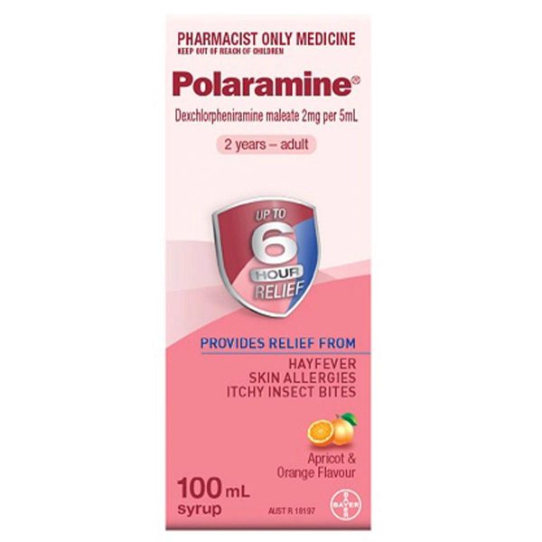 Polaramine Syrup (Generic Chlorpheniramine) - Prescriptiongiant