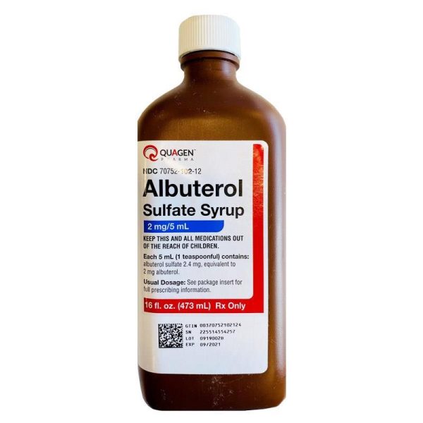 Proventil Syrup (Generic Albuterol) - Prescriptiongiant
