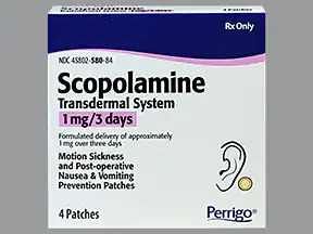 Scopolamine Transdermal Patch - Prescriptiongiant