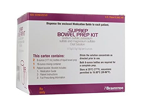 Suprep (Generic Magnesium Sulfate, Potassium Sulfate, and Sodium ...