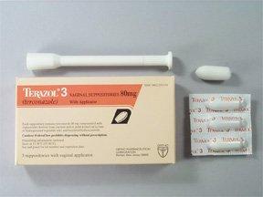 Terazol 3 (Generic Terconazole Vaginal Cream, Vaginal Suppositories ...