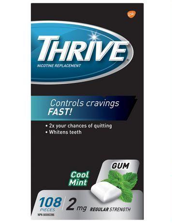 Thrive Gum (Generic Nicotine Gum) - Prescriptiongiant