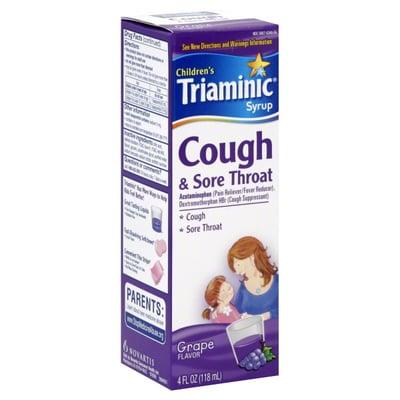 Triaminic Cough and Sore Throat (Generic Dextromethorphan ...