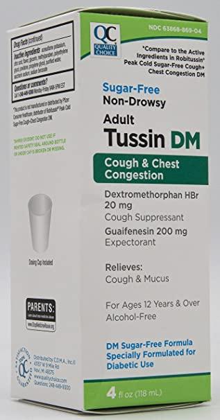 Tussin DM (Generic Dextromethorphan) - Prescriptiongiant