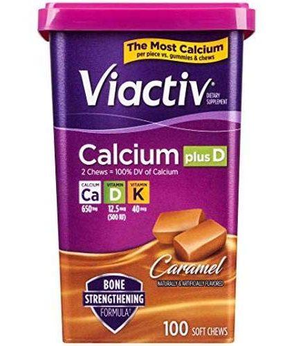 Viactiv Calcium Plus Vitamin D (Generic Cholecalciferol (Vitamin D3 ...