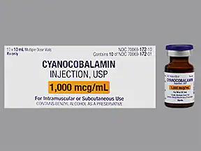 Vitamin B12 (Generic Cyanocobalamin Injection) - Prescriptiongiant